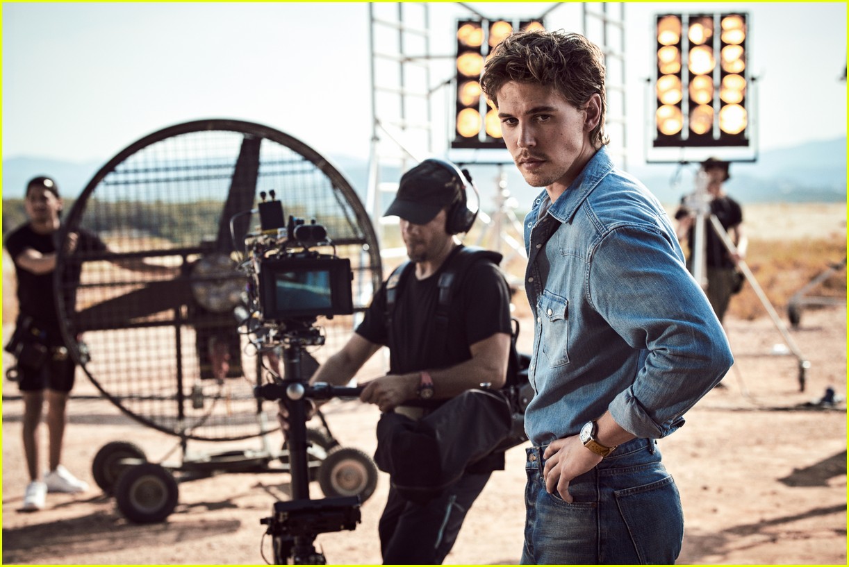 Austin Butler Named Breitling Ambassador, Rides Motorcycle in New ...