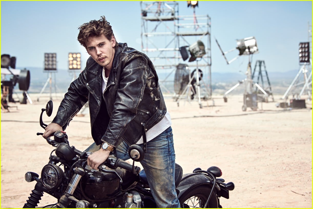 Austin Butler Named Breitling Ambassador, Rides Motorcycle in New ...