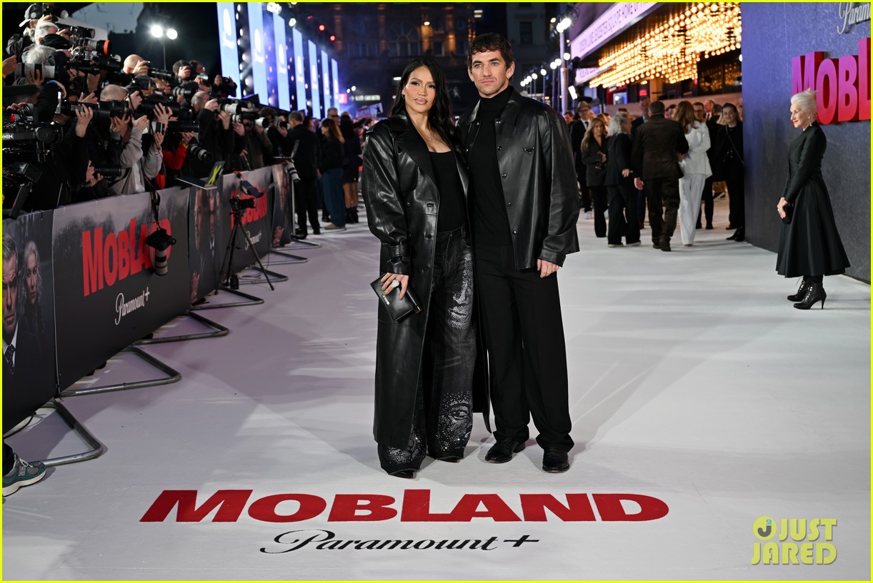 Pregnant Cassie & Husband Alex Fine Make Red Carpet Debut at 'MobLand ...