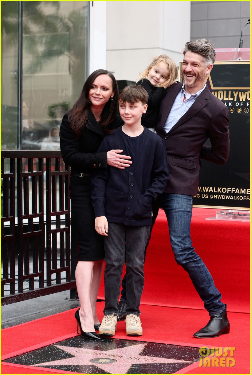 Christina Ricci's Daughter Cleo & Son Freddie Make Rare Appearance at ...