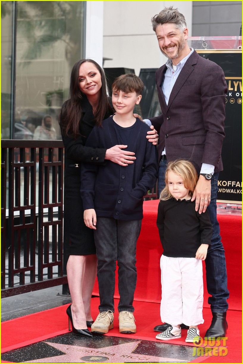 Christina Ricci's Daughter Cleo & Son Freddie Make Rare Appearance at ...