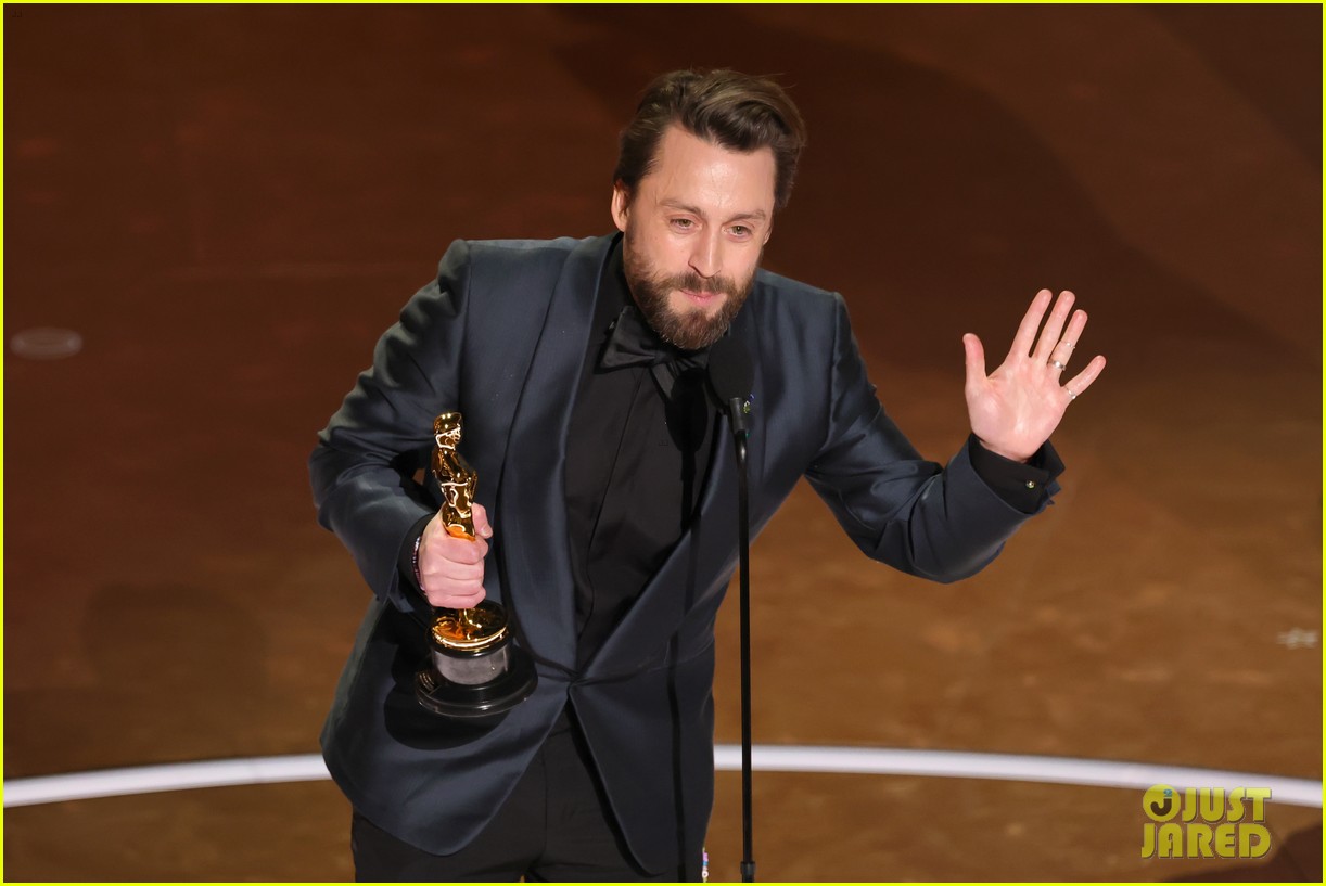 What Did Kieran Culkin Say During Censored Oscars 2025 Acceptance ...