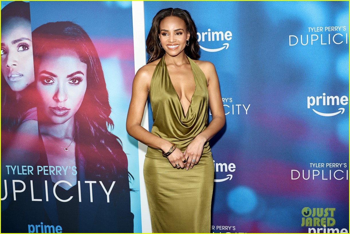 Kat Graham & Husband Bryant Wood Make Red Carpet Debut at 'Duplicity ...