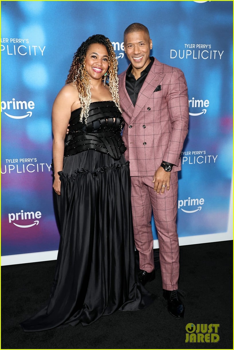 Kat Graham & Husband Bryant Wood Make Red Carpet Debut at 'Duplicity ...