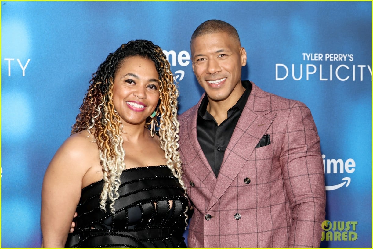 Kat Graham & Husband Bryant Wood Make Red Carpet Debut at 'Duplicity ...