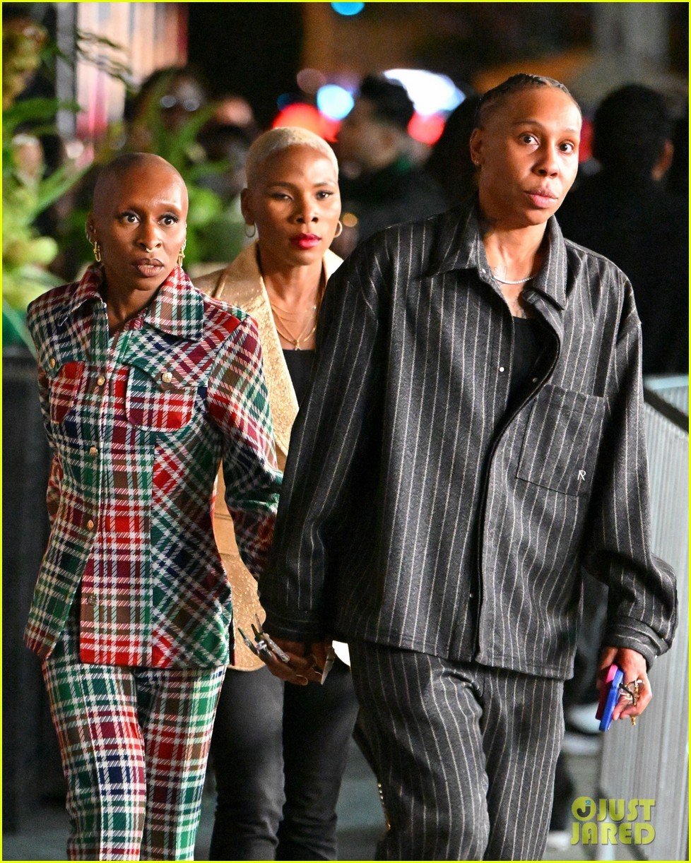 Cynthia Erivo & Partner Lena Waithe Walk Hand-in-Hand After Attending ...