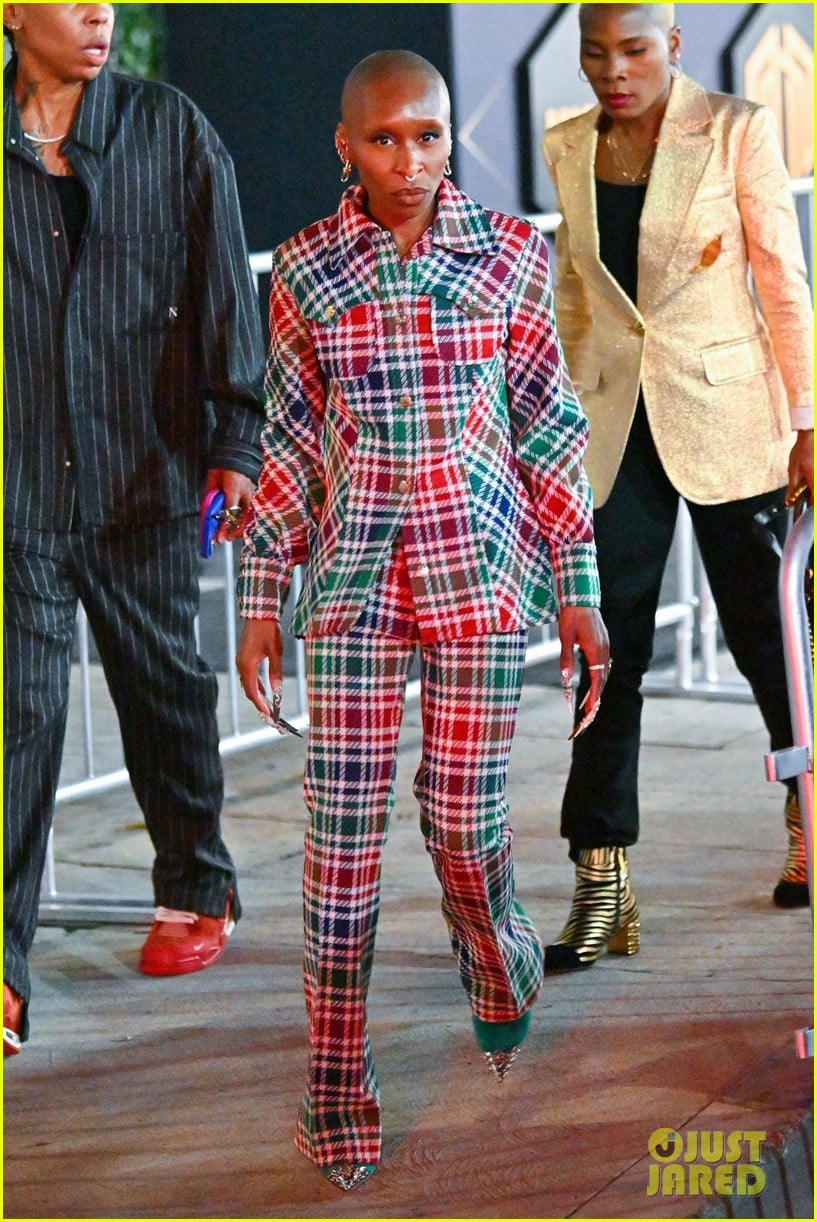 Cynthia Erivo & Partner Lena Waithe Walk Hand-in-Hand After Attending ...