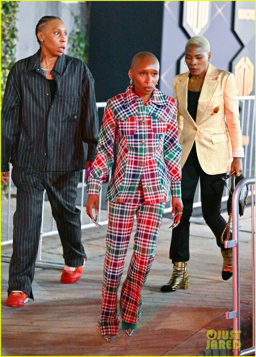 Cynthia Erivo & Partner Lena Waithe Walk Hand-in-Hand After Attending ...
