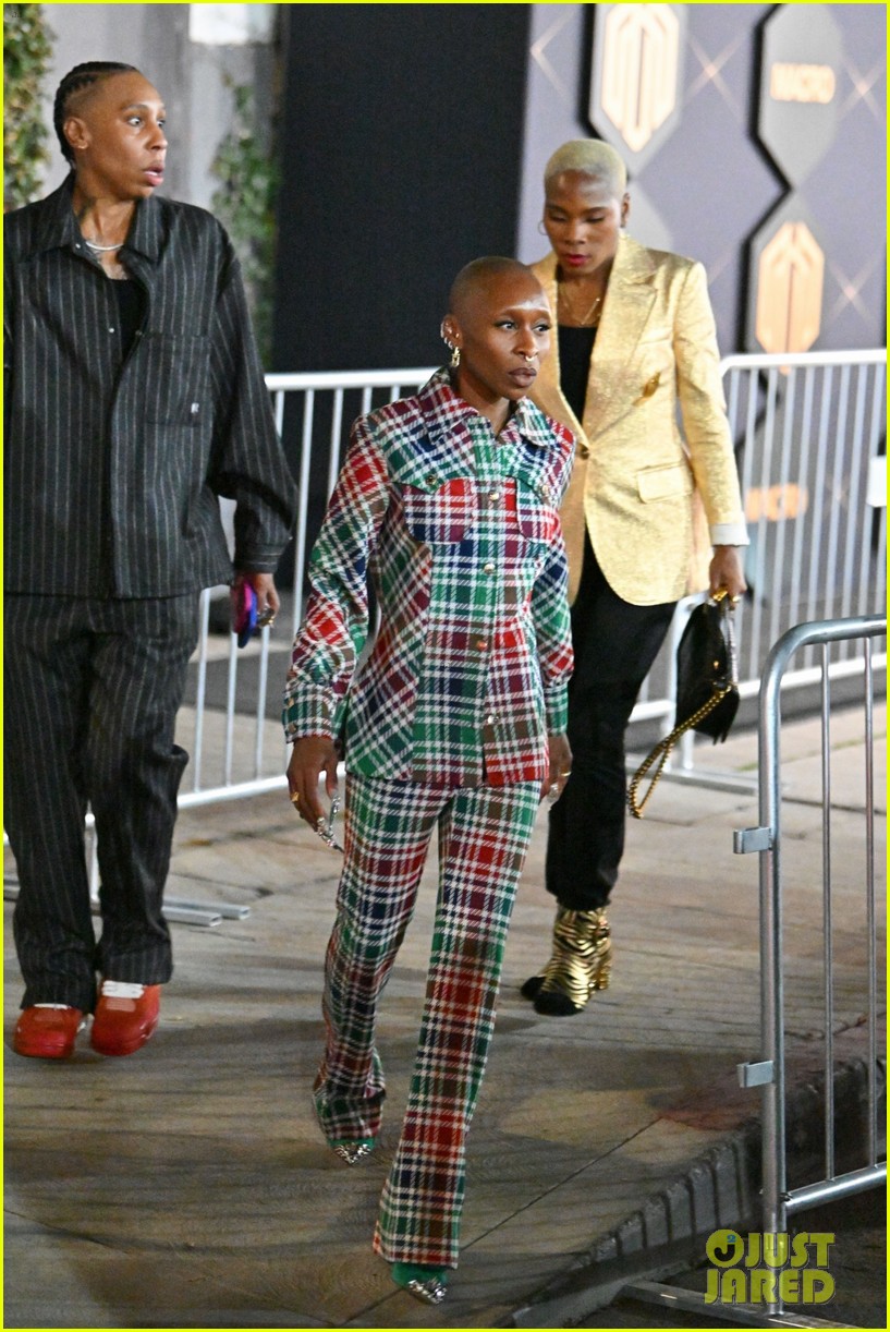 Cynthia Erivo & Partner Lena Waithe Walk Hand-in-Hand After Attending ...
