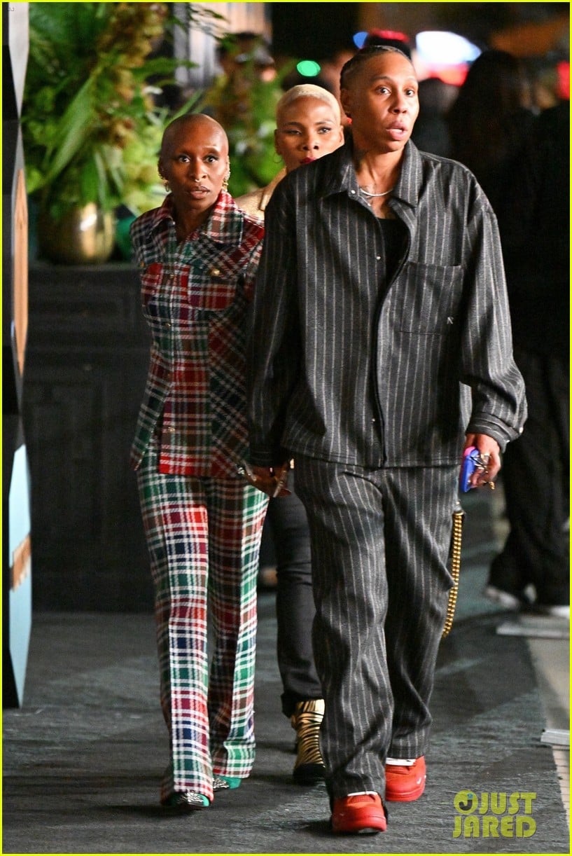 Cynthia Erivo & Partner Lena Waithe Walk Hand-in-Hand After Attending ...