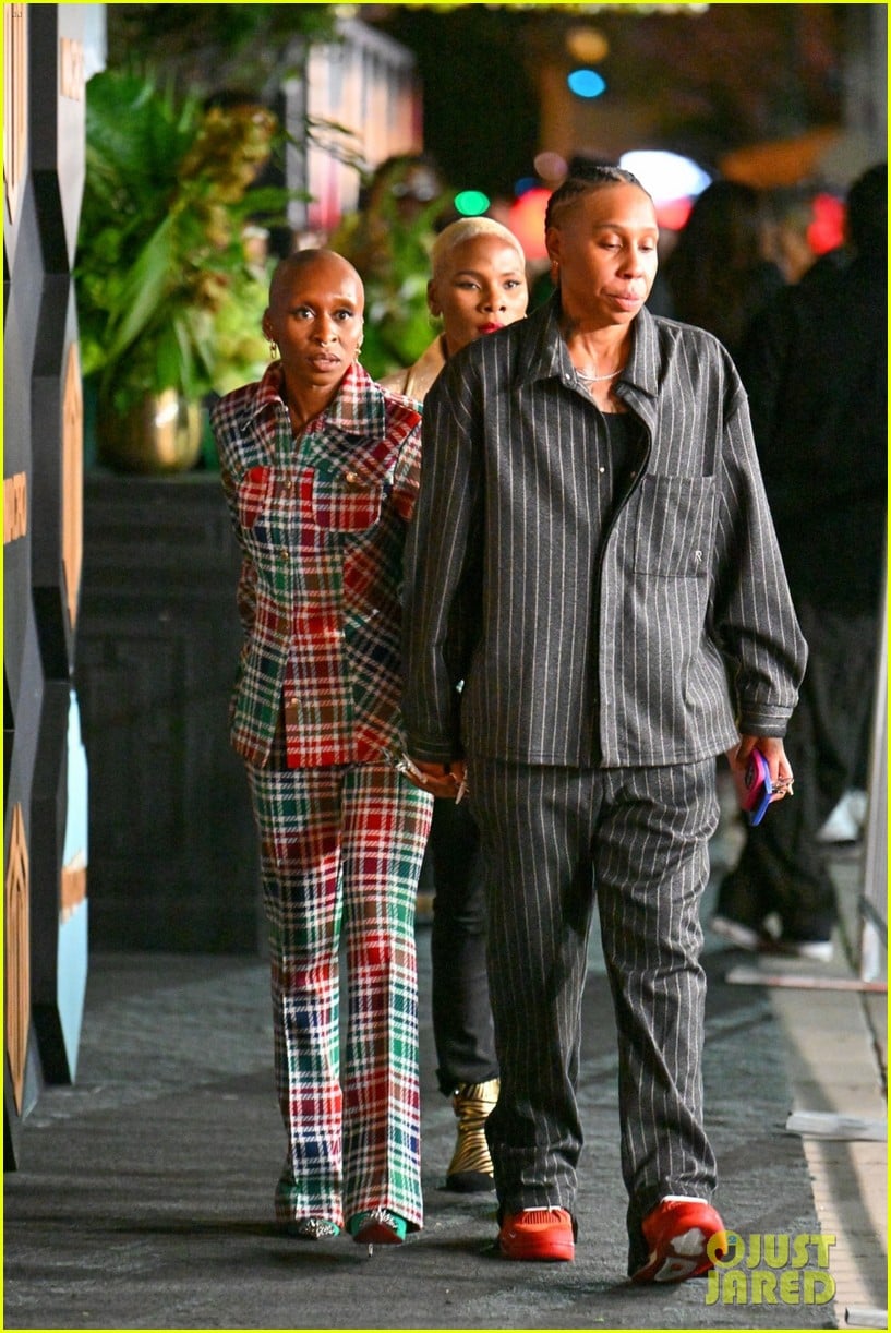 Cynthia Erivo & Partner Lena Waithe Walk Hand-in-Hand After Attending ...