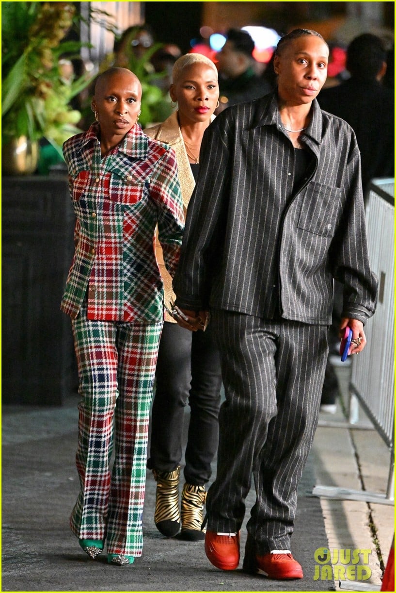 Cynthia Erivo & Partner Lena Waithe Walk Hand-in-Hand After Attending ...