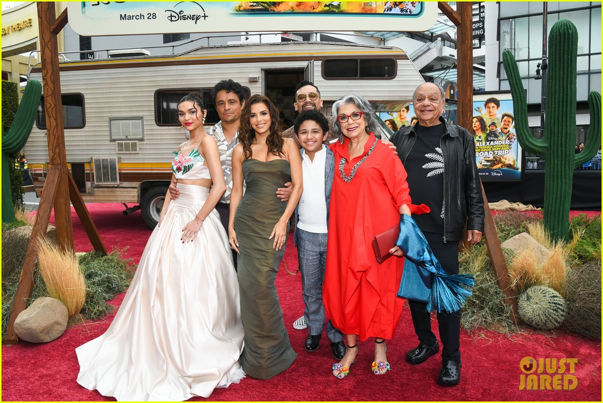 Eva Longoria, Jesse Garcia, & More Attend 'Alexander and the Terrible ...