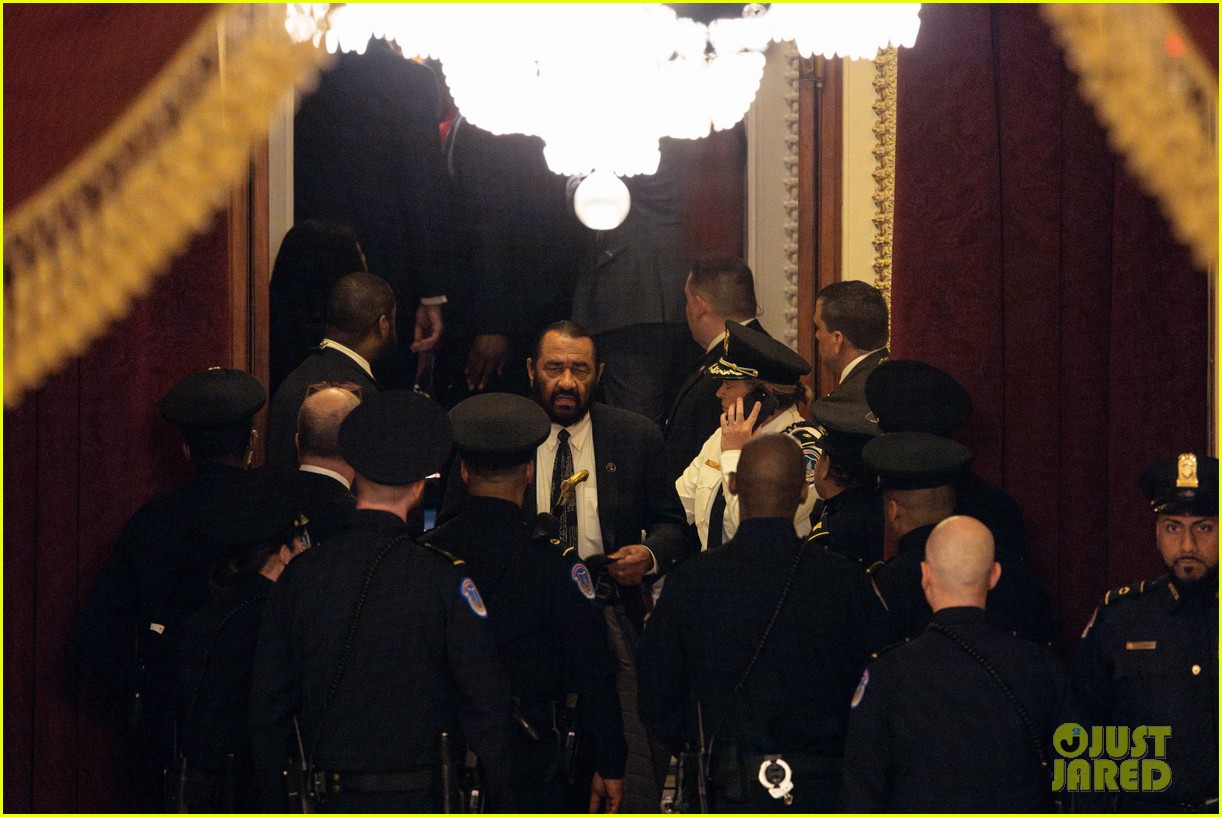 Democratic Congressman Al Green Removed from Capitol After Protesting ...