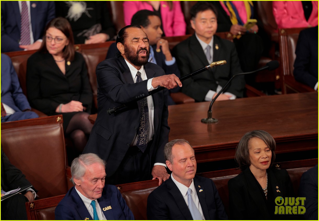 Democratic Congressman Al Green Removed from Capitol After Protesting ...