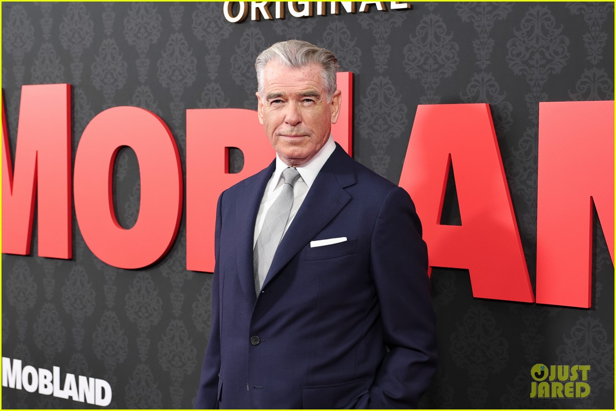 Tom Hardy, Pierce Brosnan, & More Attend NYC Premiere of New Paramount+ Series 'MobLand': Photo ...