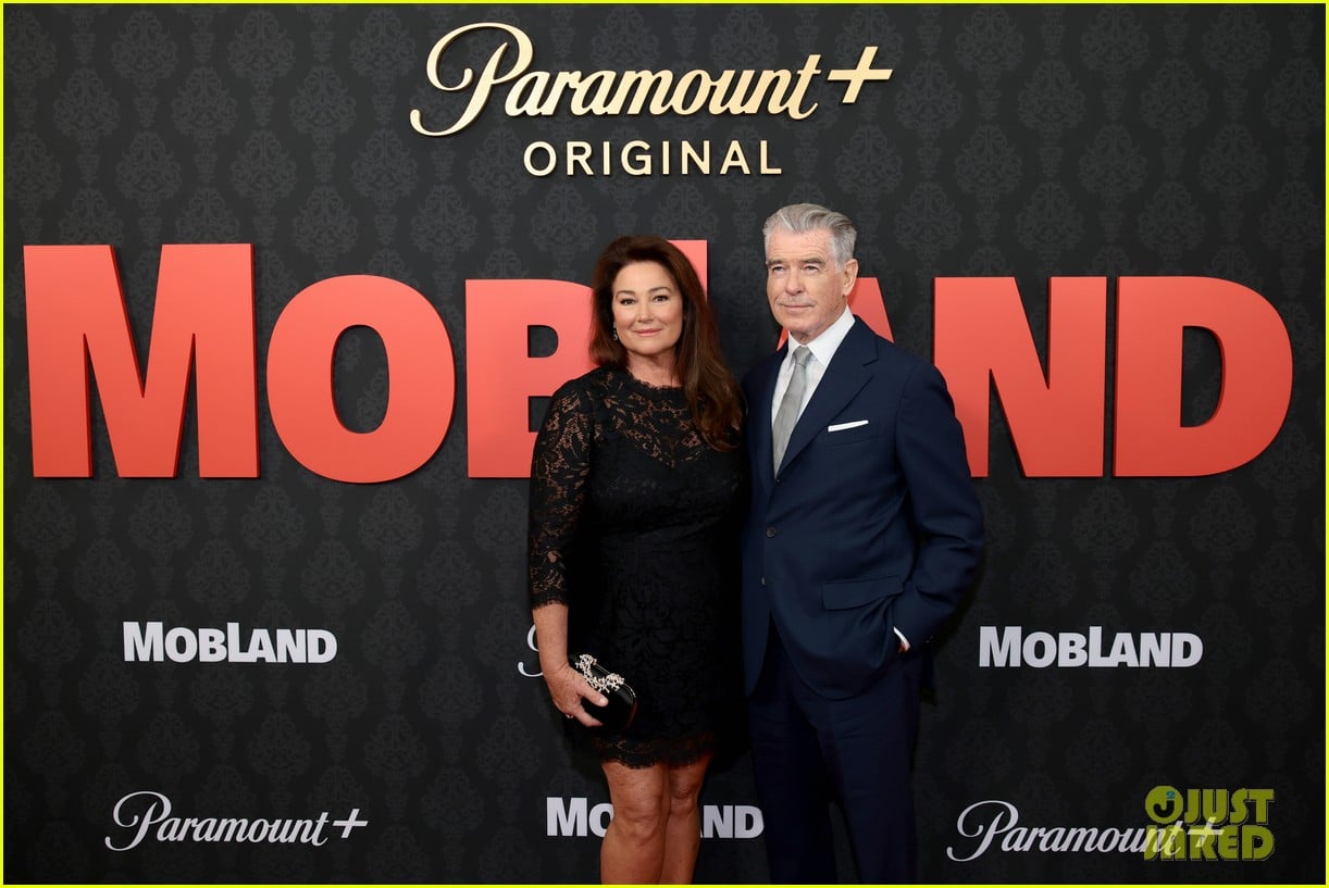 Tom Hardy, Pierce Brosnan, & More Attend NYC Premiere of New Paramount+ Series 'MobLand': Photo ...