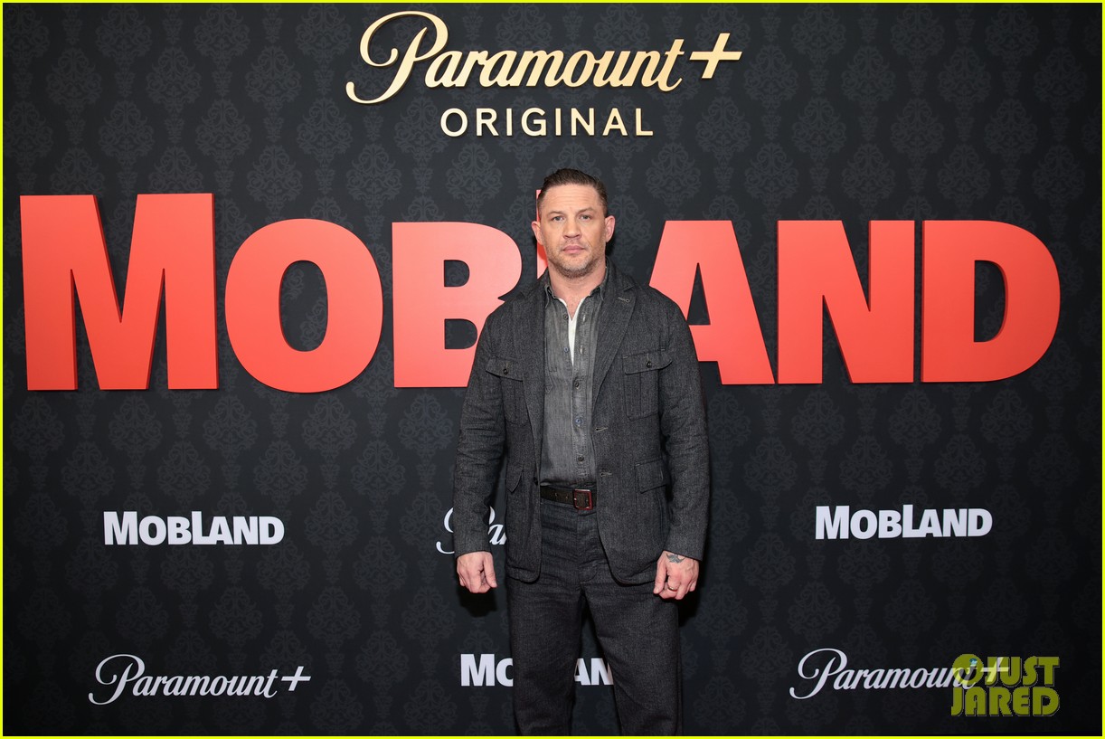 Tom Hardy, Pierce Brosnan, & More Attend NYC Premiere of New Paramount+ Series 'MobLand': Photo ...
