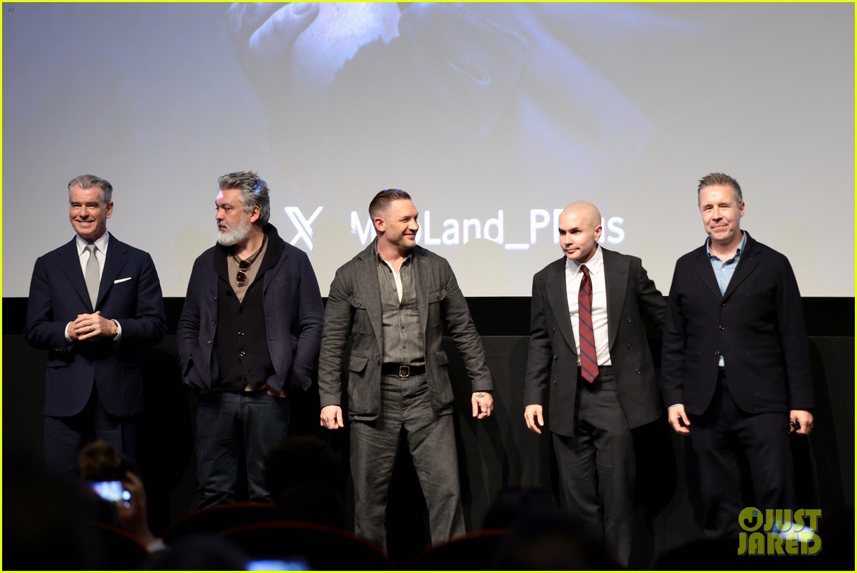Tom Hardy, Pierce Brosnan, & More Attend NYC Premiere of New Paramount+ Series 'MobLand': Photo ...