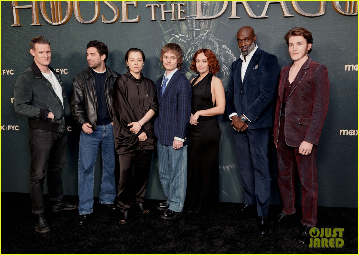 Matt Smith Joins Emma D'Arcy, Olivia Cooke, & More at 'House of the Dragon' Event in L.A.: Photo ...