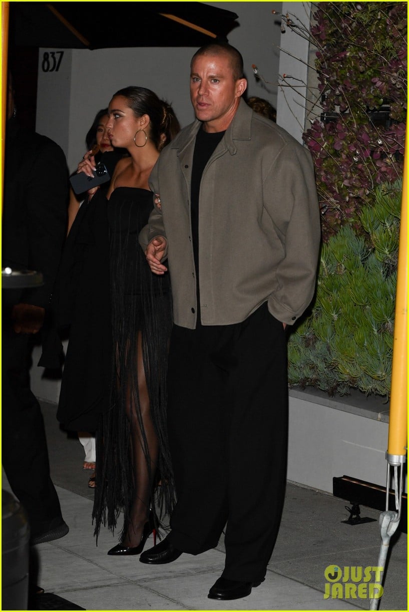 Channing Tatum & New Girlfriend Inka Williams Attend Pre-Oscars Party ...