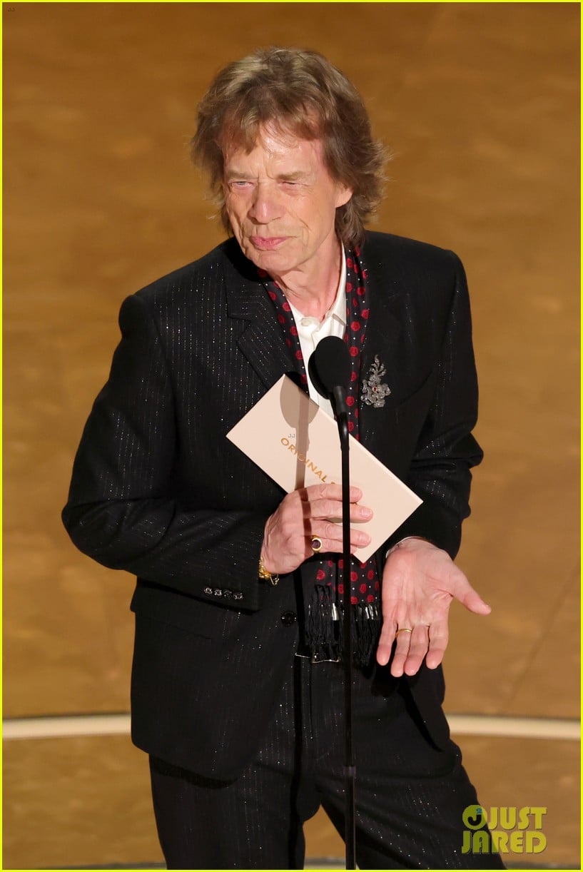 Mick Jagger Makes Surprise Appearance at Oscars 2025 After Walking ...