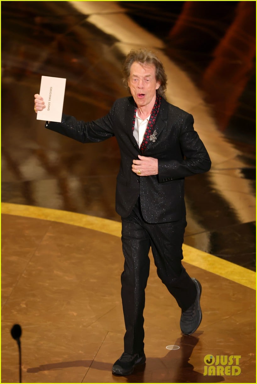 Mick Jagger Makes Surprise Appearance at Oscars 2025 After Walking ...