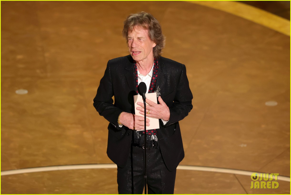 Photo: mick jagger at the oscars 13 | Photo 5132414 | Just Jared ...