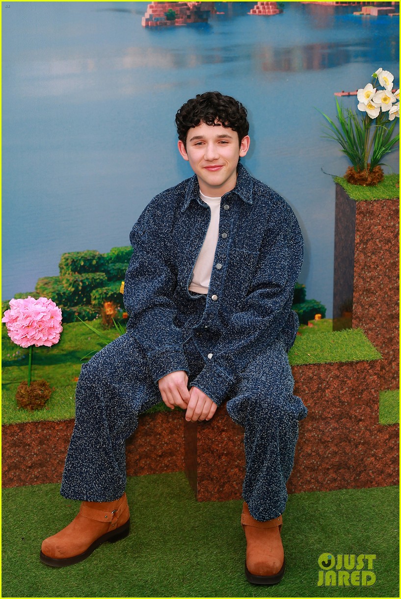 Jason Momoa Gets Into Character as 'The Garbage Man' at 'A Minecraft ...