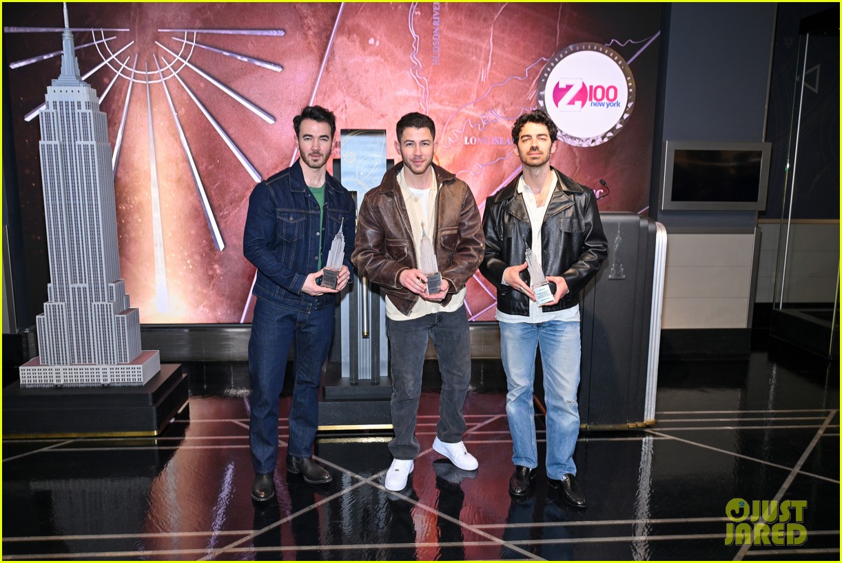 The Jonas Brothers Kick Off 20th Anniversary Celebration By Lighting Up ...