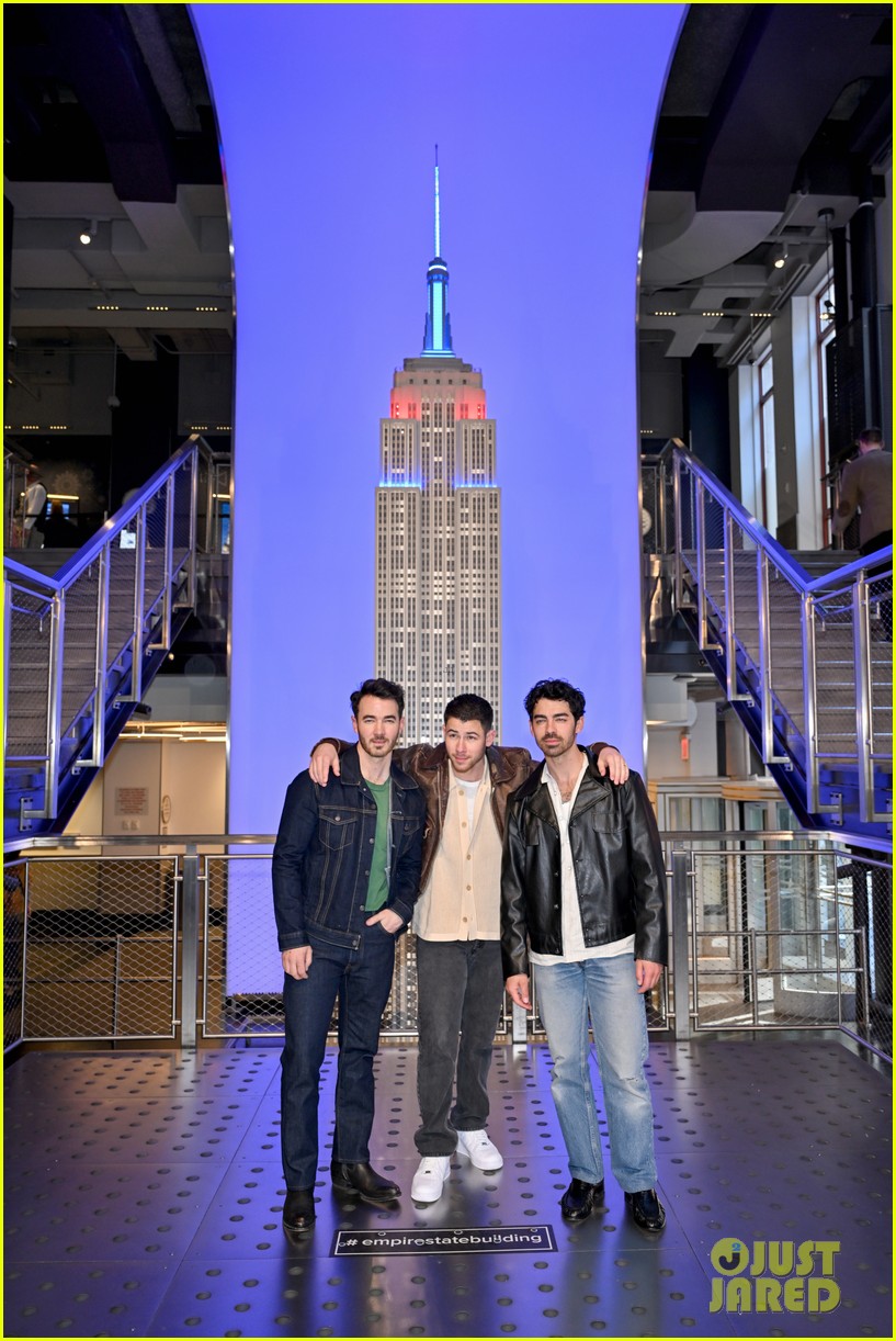 The Jonas Brothers Kick Off 20th Anniversary Celebration By Lighting Up ...