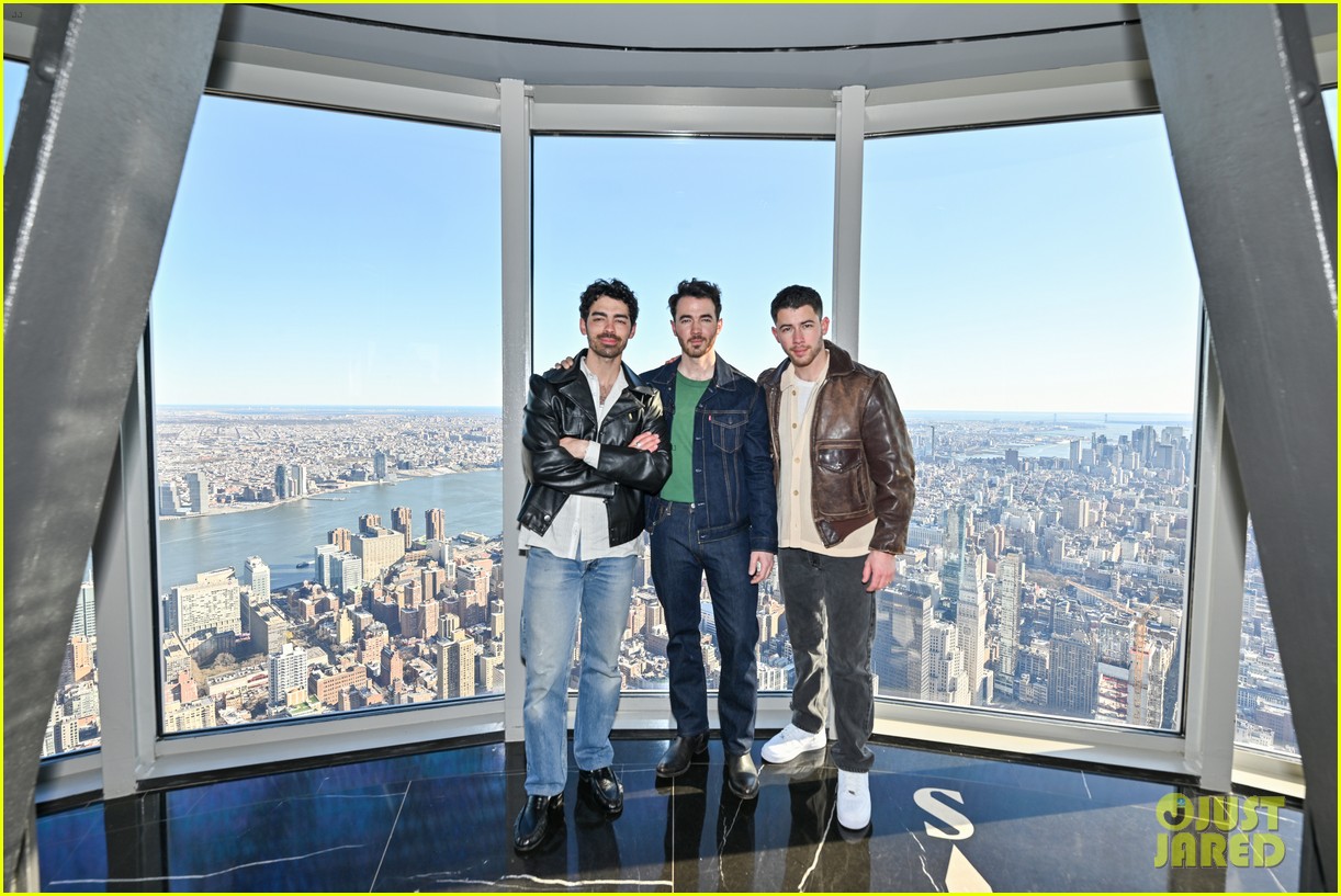 The Jonas Brothers Kick Off 20th Anniversary Celebration By Lighting Up ...