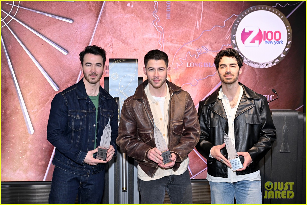 The Jonas Brothers Kick Off 20th Anniversary Celebration By Lighting Up ...