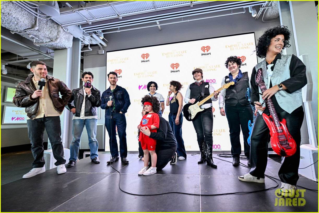 The Jonas Brothers Kick Off 20th Anniversary Celebration By Lighting Up ...