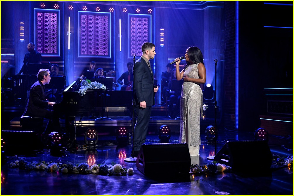 Nick Jonas & Adrienne Warren Give First TV Performance for 'Last Five ...