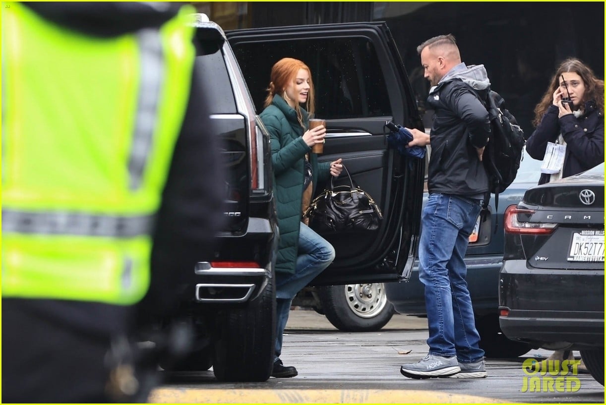 Anya Taylor-Joy Sports Red Hair While Filming New Apple TV+ Series ...