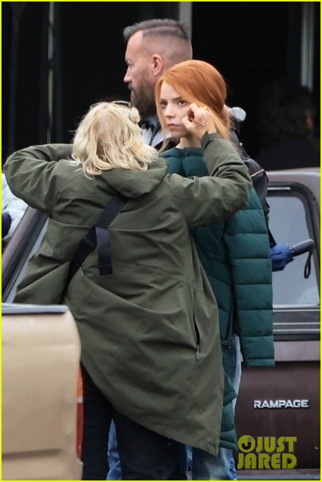 Anya Taylor-Joy Sports Red Hair While Filming New Apple TV+ Series ...