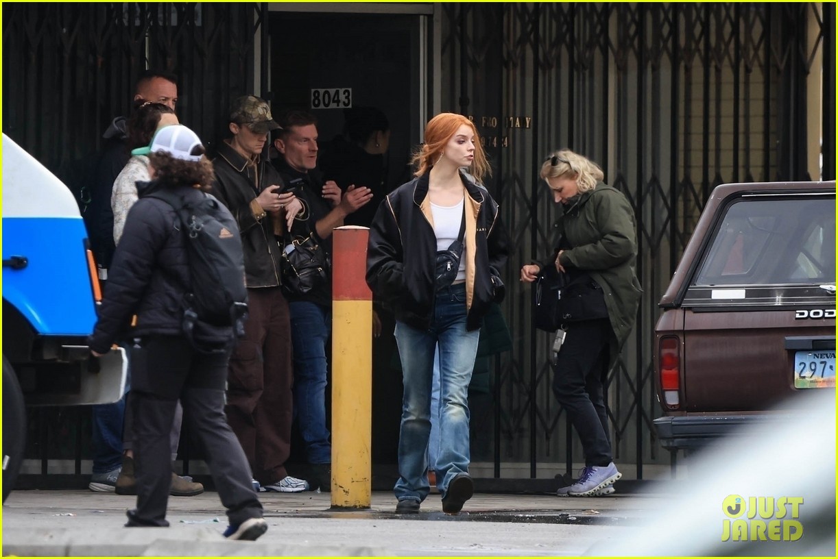 Anya Taylor-Joy Sports Red Hair While Filming New Apple TV+ Series ...