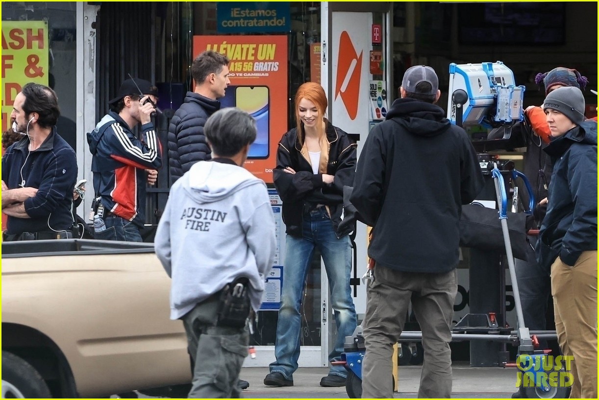 Anya Taylor-Joy Sports Red Hair While Filming New Apple TV+ Series ...