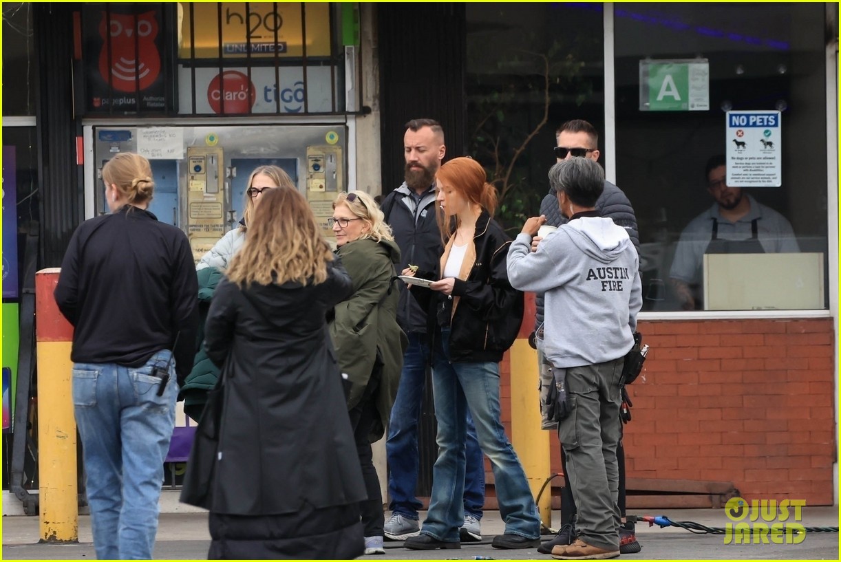Anya Taylor-Joy Sports Red Hair While Filming New Apple TV+ Series ...