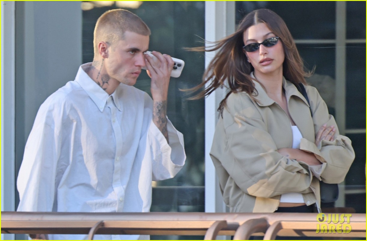 Justin & Hailey Bieber Have a Dinner Date at a Sushi Restaurant ...