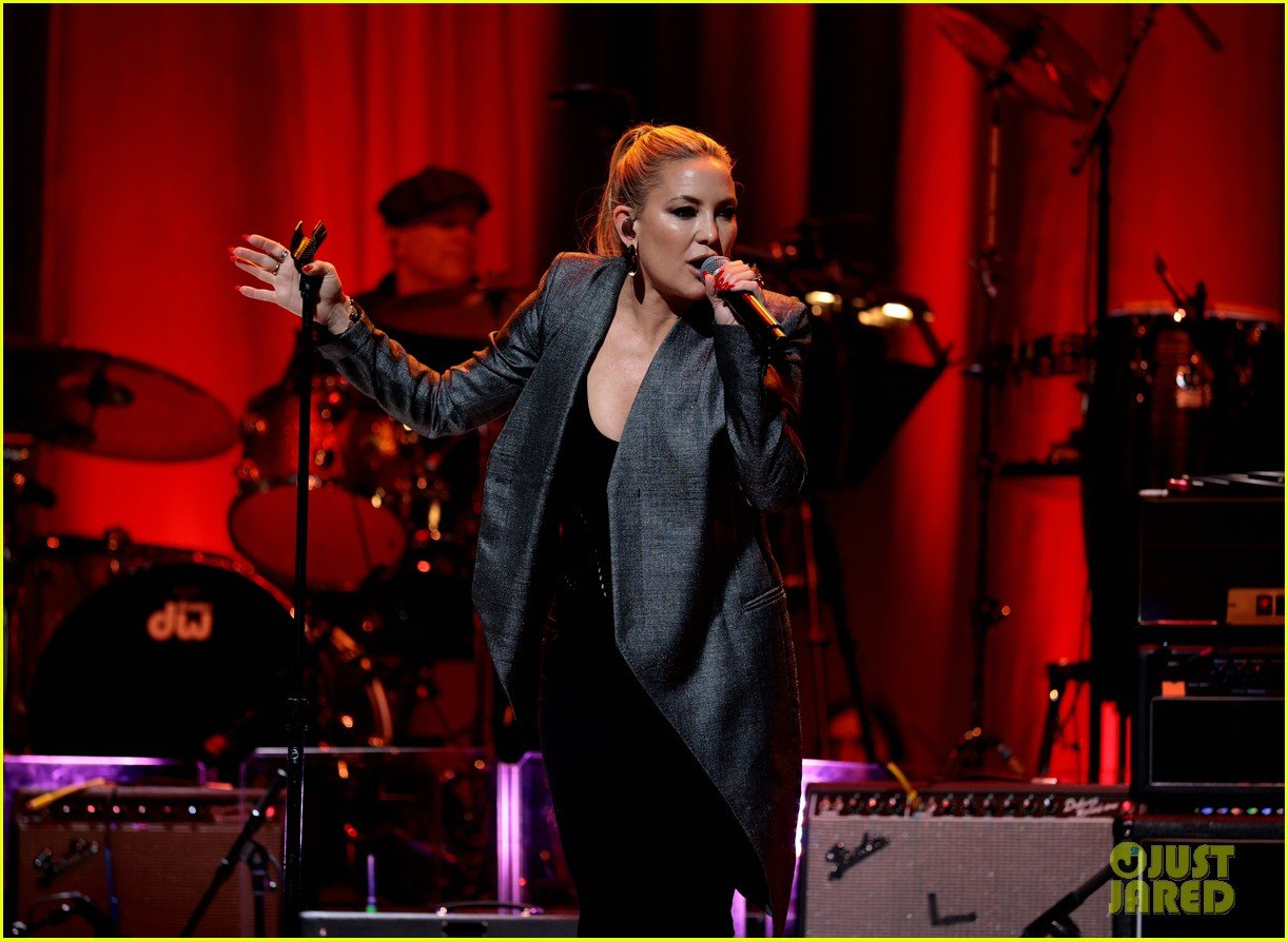 Kate Hudson Goes Rocker Chic, Cher Channels Elvis at Love Rocks NYC ...