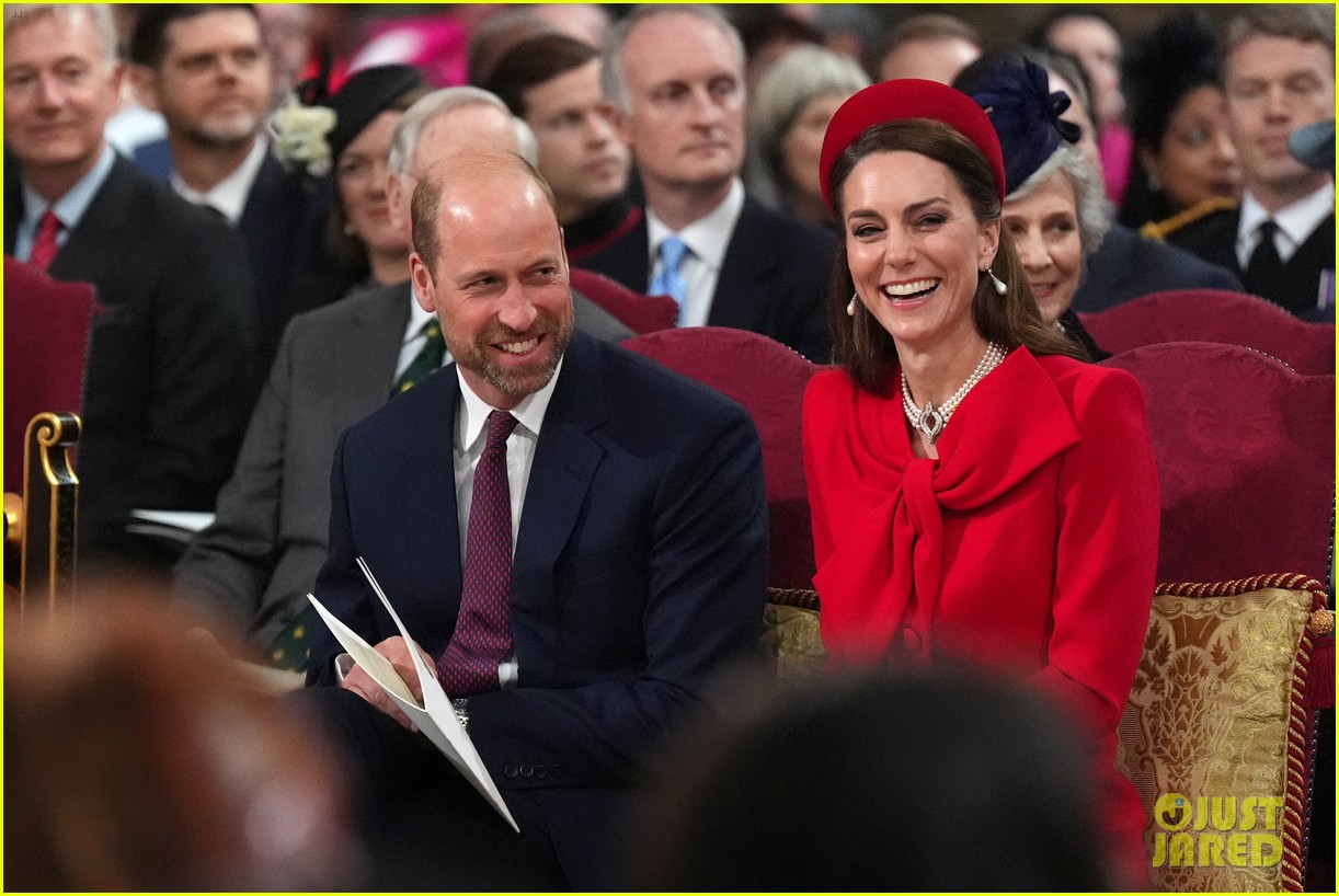 Prince William & Kate Middleton Join More Royal Family Members at Commonwealth Day Service ...