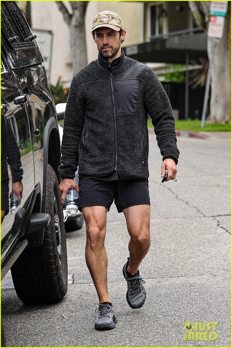 New Dad Milo Ventimiglia Bares Fit Legs in Short Shorts After a Workout ...