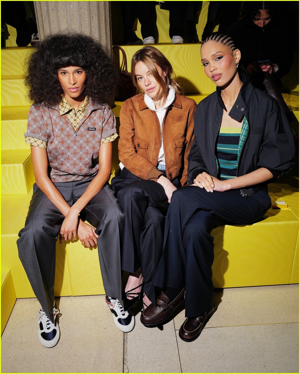 Sydney Sweeney, A$AP Rocky, Emma Corrin, & More Add Star Power to Miu Miu's Paris Fashion Show ...