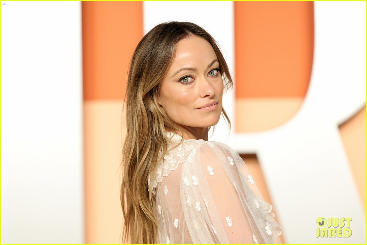 Olivia Wilde Wears Daring Sheer Dress & Puts Body On Display at Vanity ...