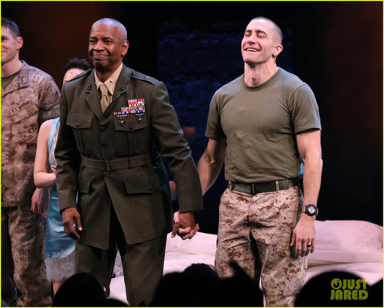 Denzel Washington & Jake Gyllenhaal Kick Off 'Othello' Broadway Run ...