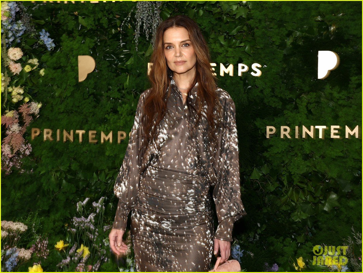 Katie Holmes, Parker Posey, & More Stars Help Open the New Printemps ...