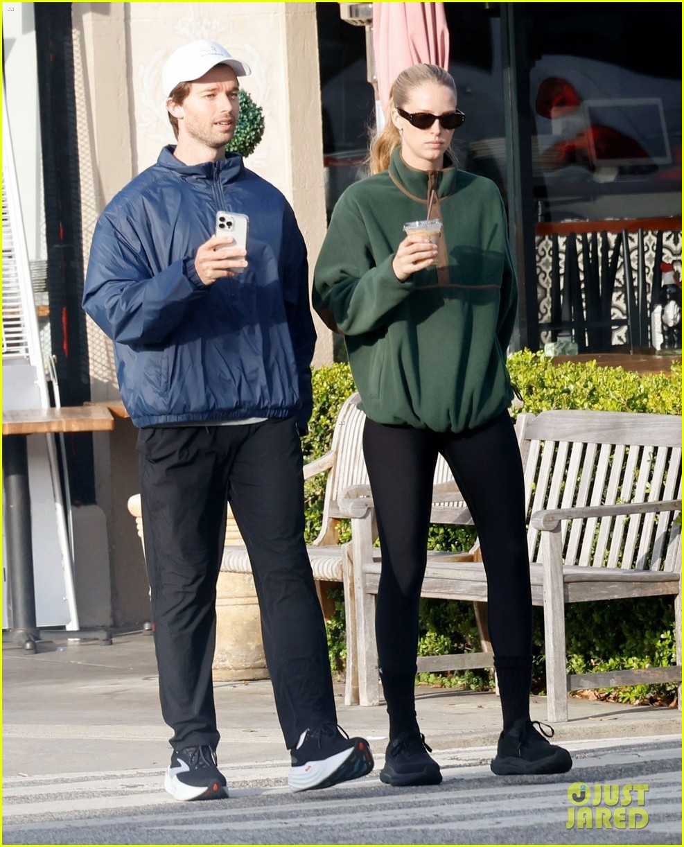 Patrick Schwarzenegger & Fiancée Abby Champion Take a Stroll After Controversial 'White Lotus ...