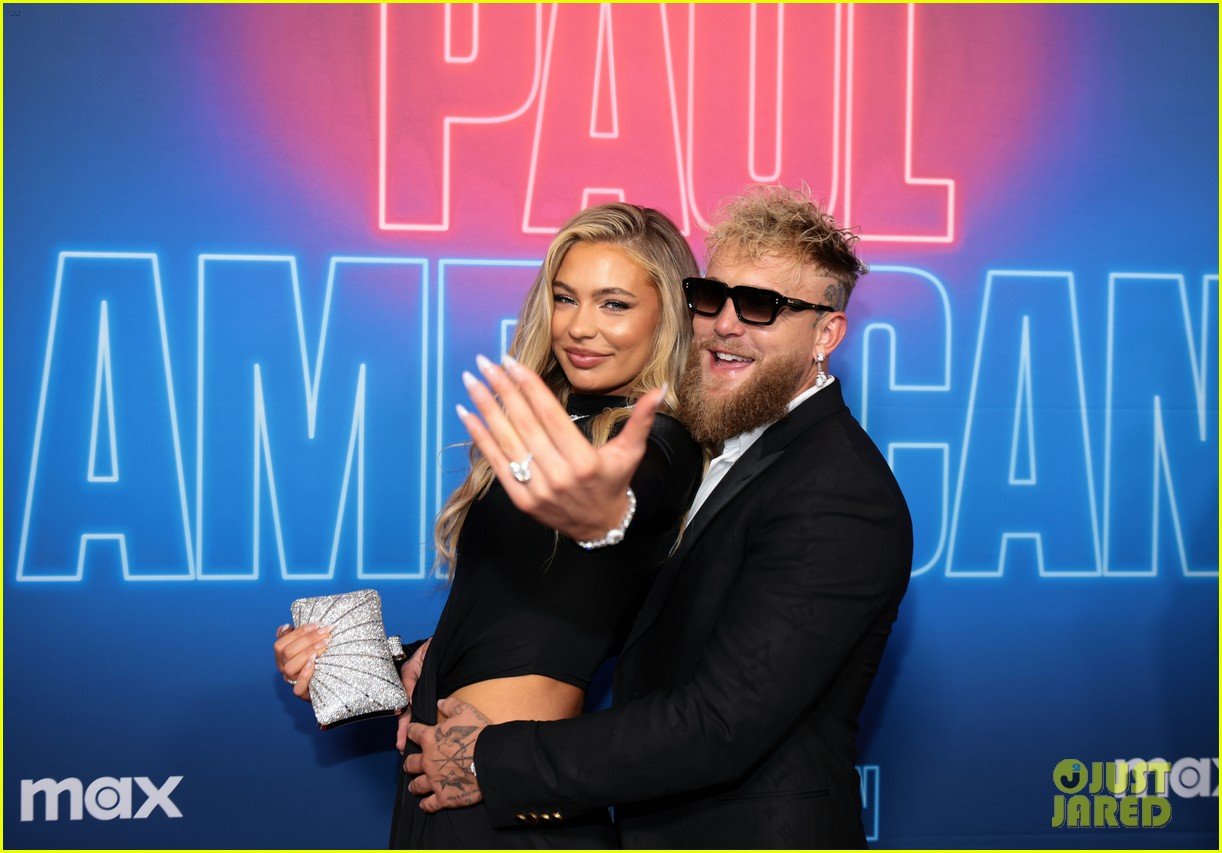 Jake Paul & New Fiancee Jutta Leerdam Make Red Carpet Debut at 'Paul ...